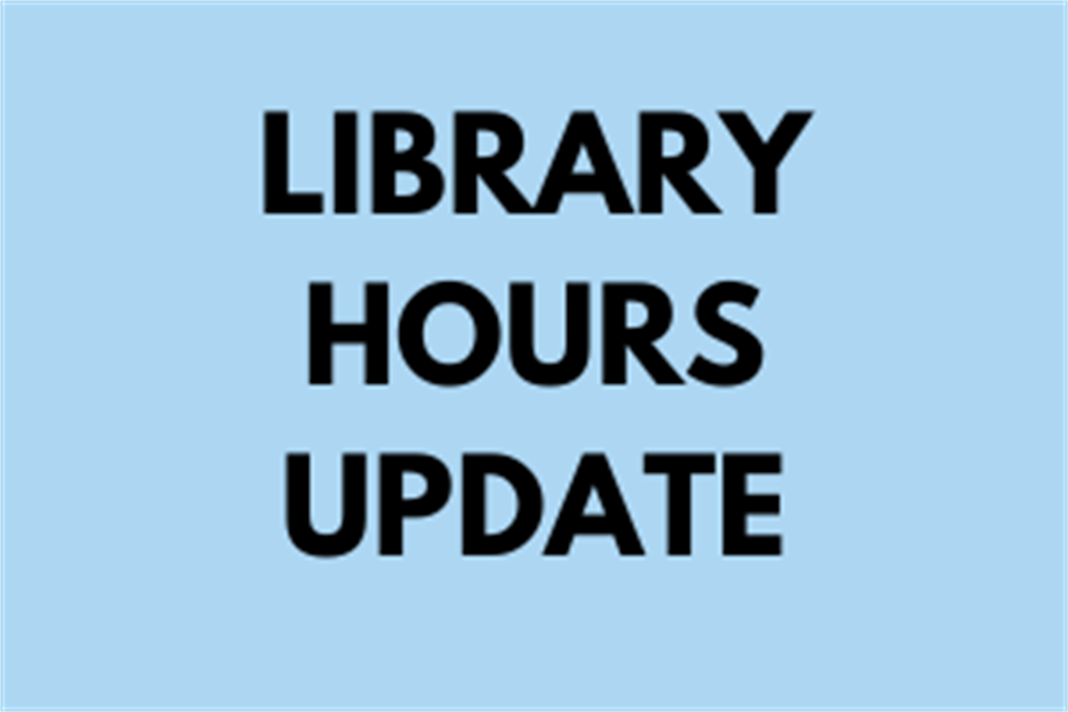 Library hours update - Maribyrnong City Council