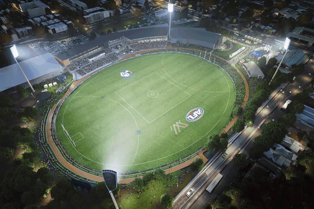 Whitten Oval redevelopment - Maribyrnong