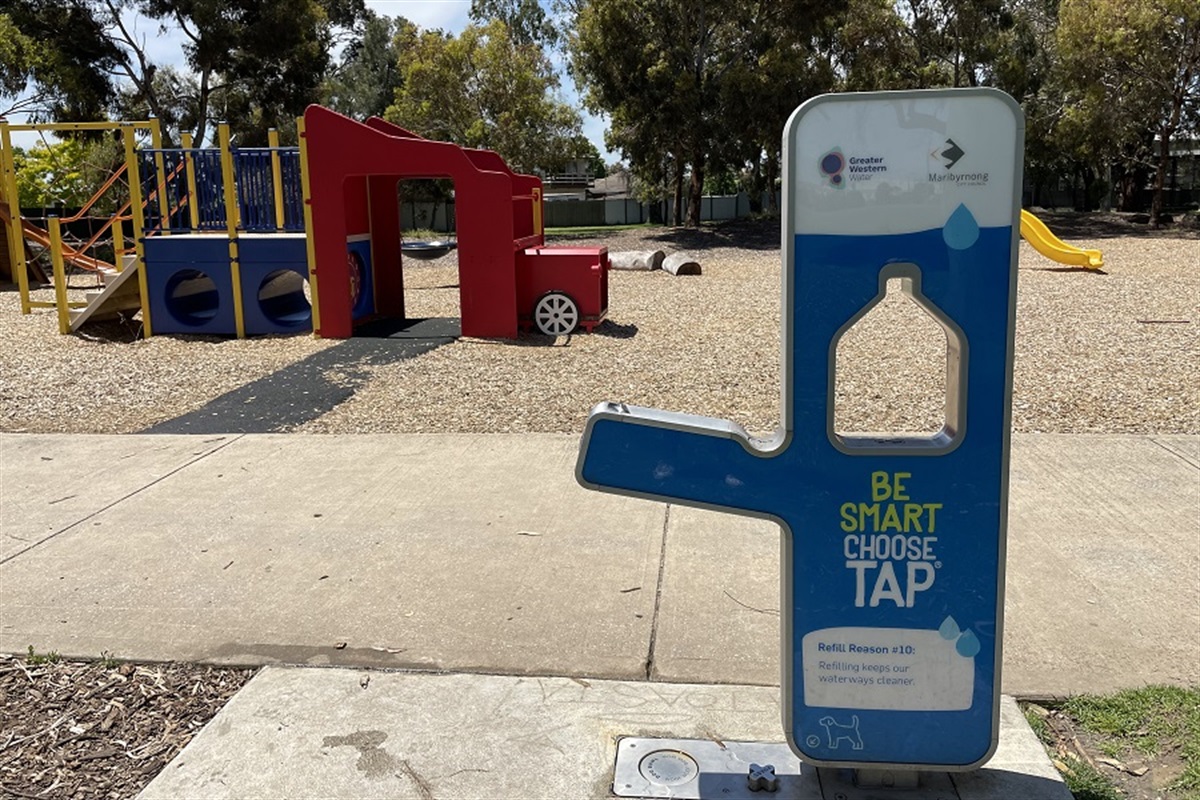 New water stations helping reduce single-use plastic - Maribyrnong