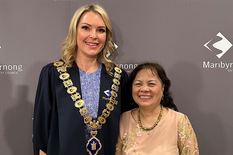Unique third Mayoral term for long-serving Councillor - Maribyrnong