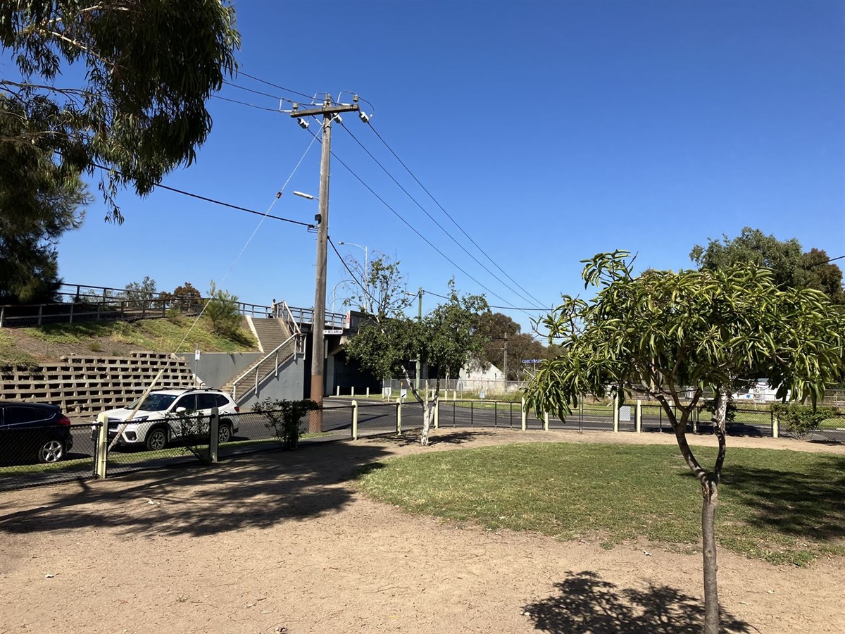 Playground removal at Bellairs Park, Yarraville - Maribyrnong