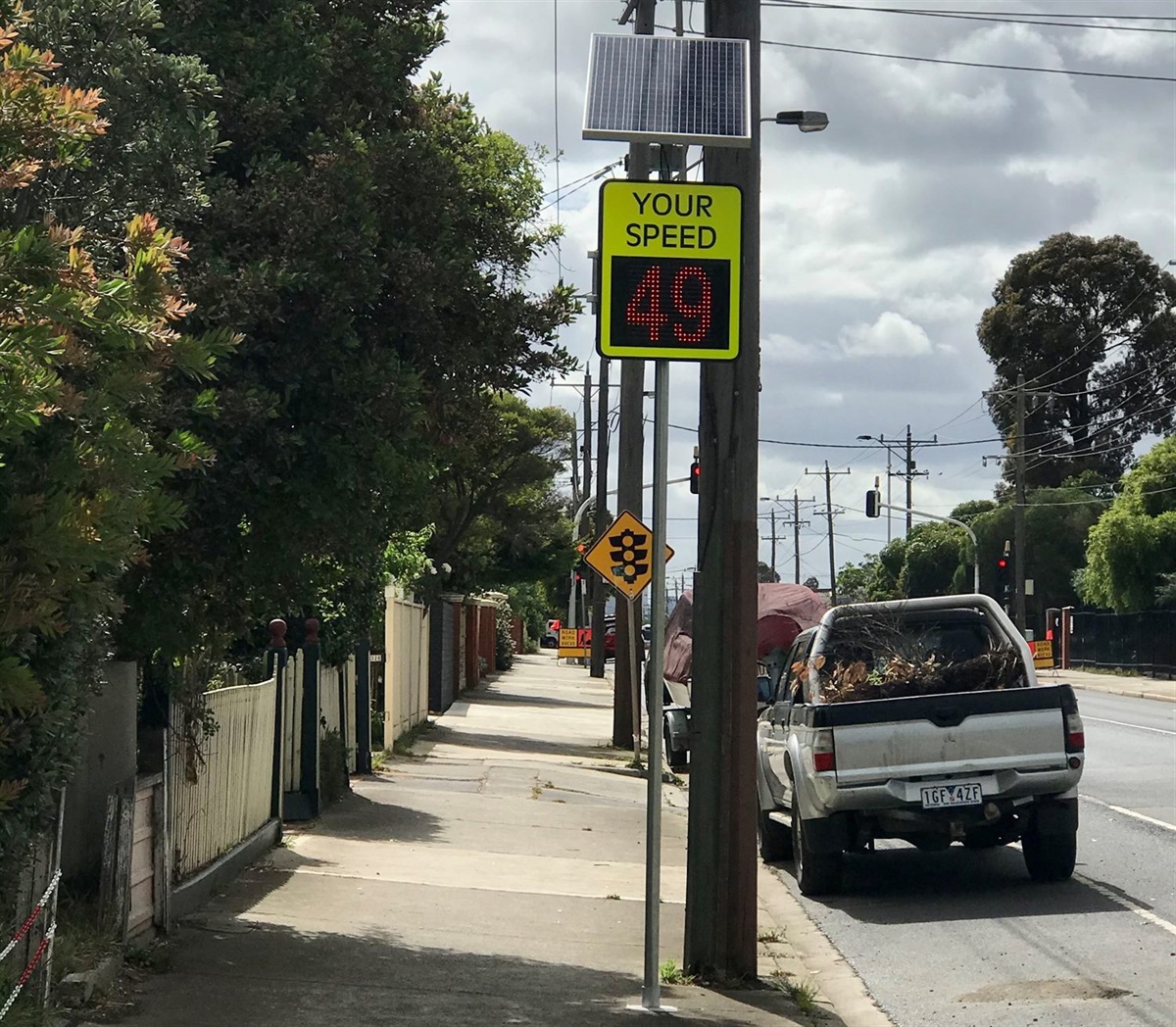 Portable Solar Powered Speed Radar Signs - Maribyrnong